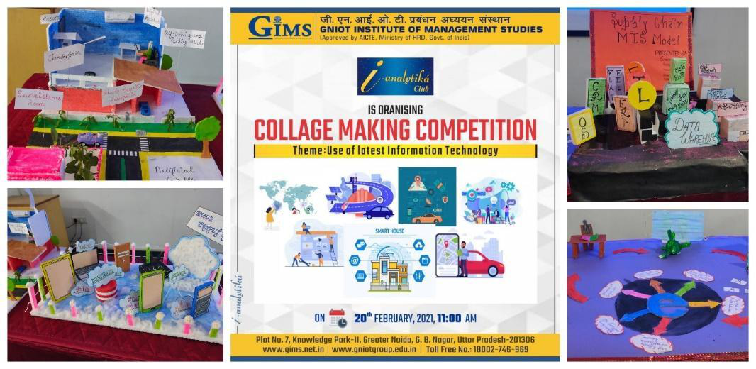 Collage Making Competition on “Use of latest Information Technology”